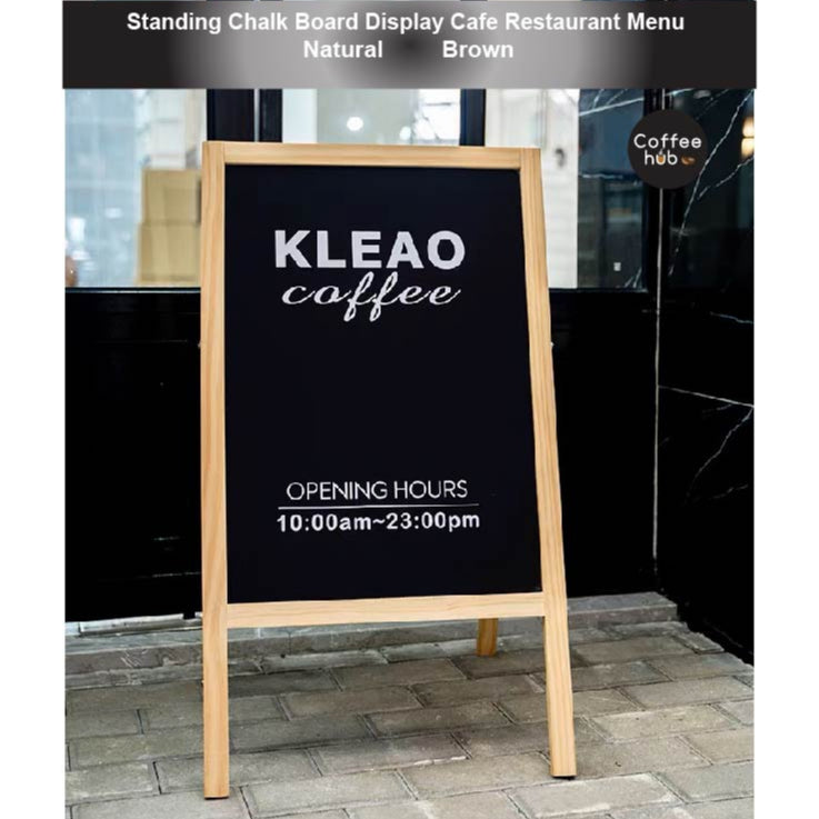 (Ready Stock)Standing Sandwich Cafe Menu Board Menu Display Sidewalk W ...