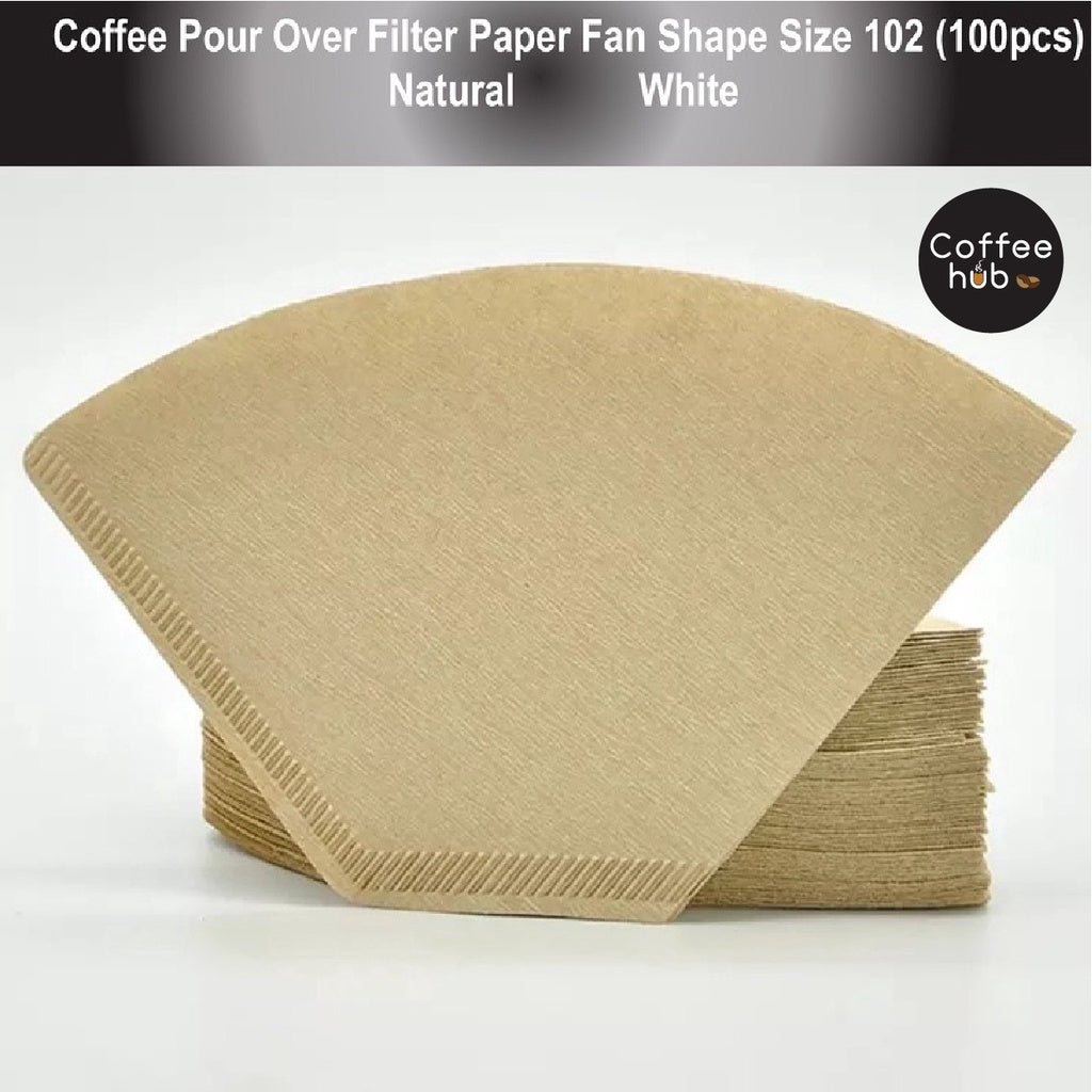 (Ready Stock)Coffee Filter Paper Pour Over Fan Shape For Fan Shape Dri ...